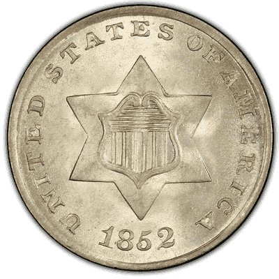 Three Cent Pieces | Olevian Numismatic Rarities